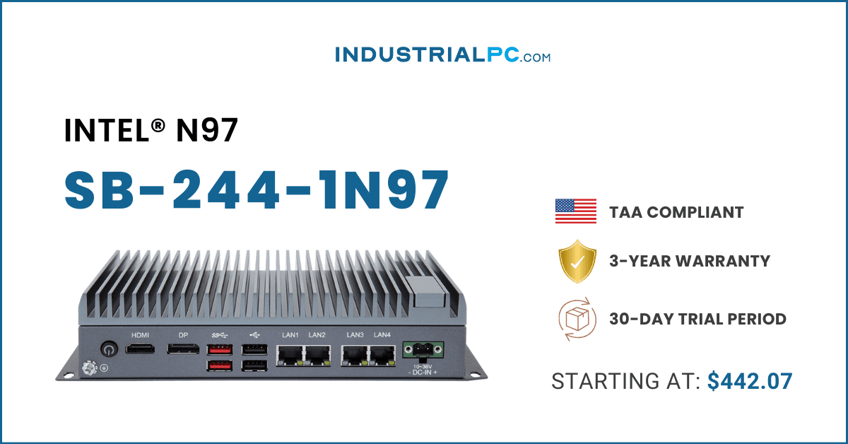 SB-244-1N97 | Arbor Embedded Computer | Industrial PC